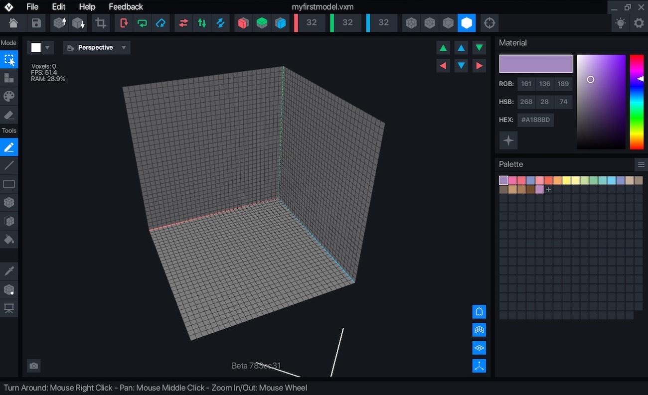 VoxEdit Tutorial for Beginners - Mega Voxels