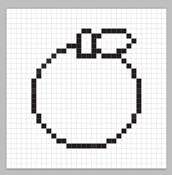 How to Make a Pixel Art Orange - Mega Voxels