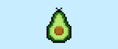 How to Make a Pixel Art Avocado - Mega Voxels