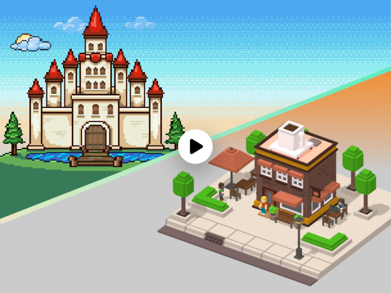 Voxel and Pixel Art Editor - Mega Voxels