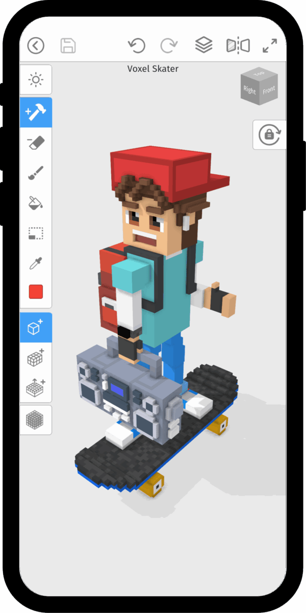 Mega Voxels - Create 3D Pixel Art and Voxel Art